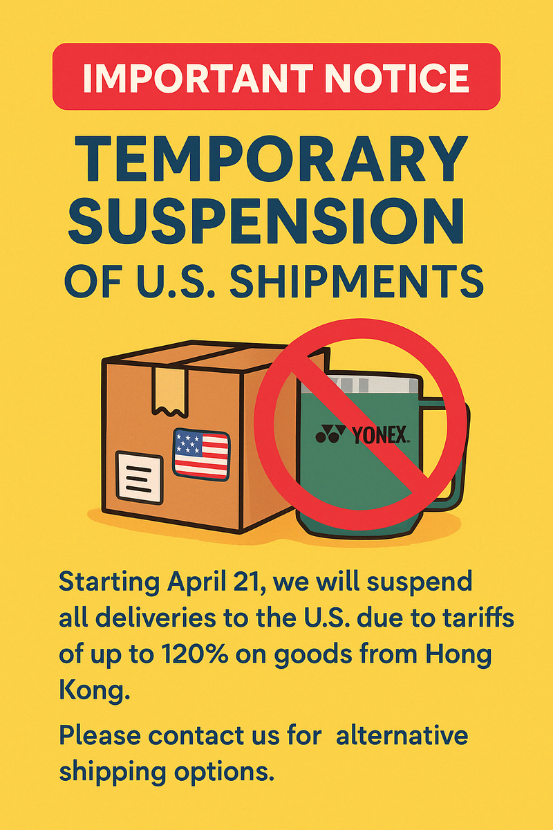 Important Notice｜Temporary Suspension of All U.S. Shipments – e78shop