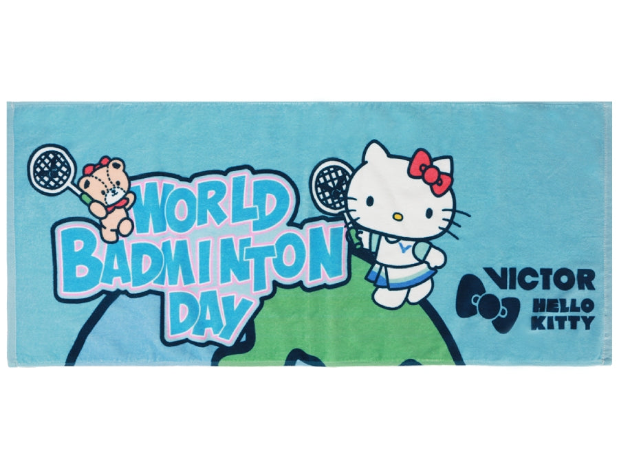 VICTOR X HELLO KITTY World Badminton Day Sports Towel TW-KT302 – e78shop